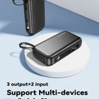 Essager Power Bank Portable 15000mAh in With USB C Cable External Spare ...